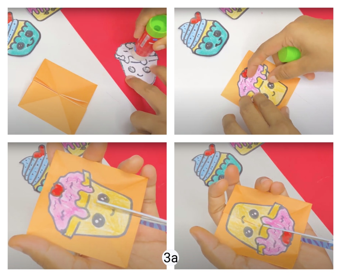 Easy Paper Puzzle Game for kids - The Purple Yarn