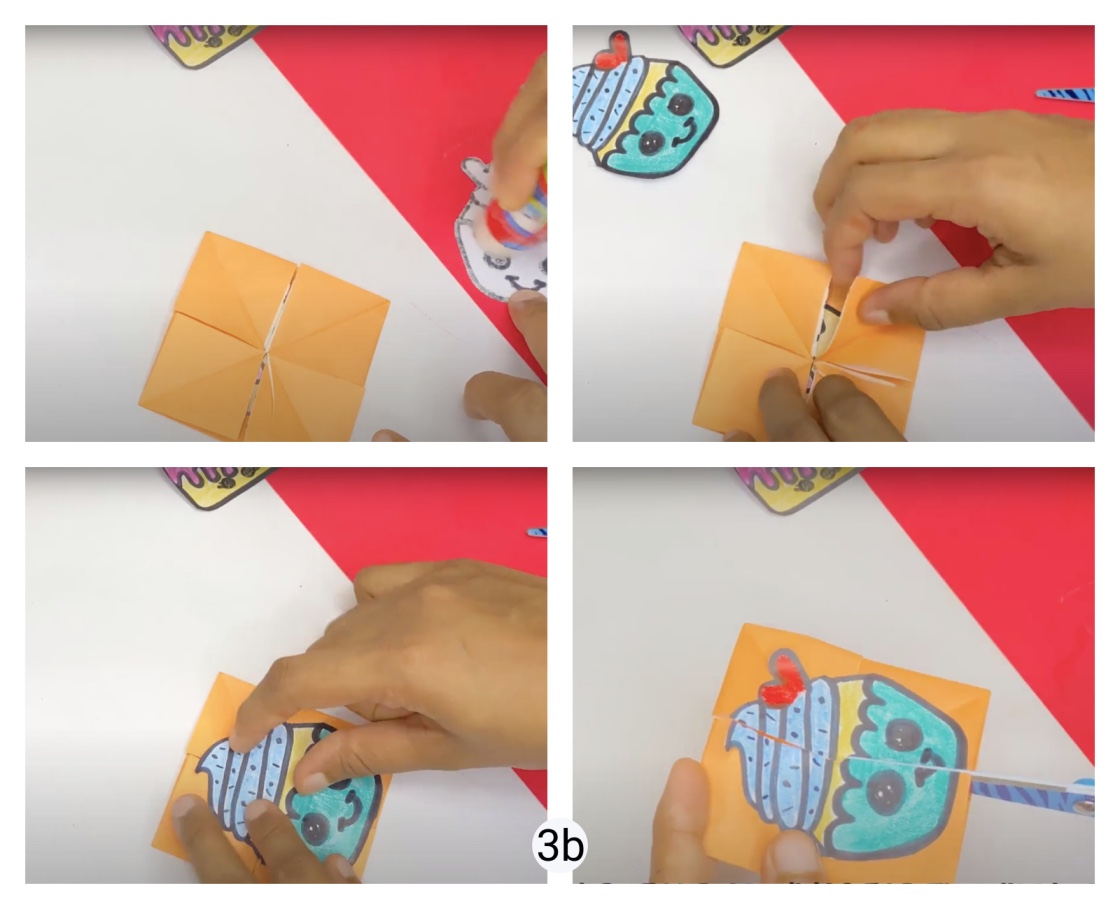 Easy Paper Puzzle Game for kids - The Purple Yarn