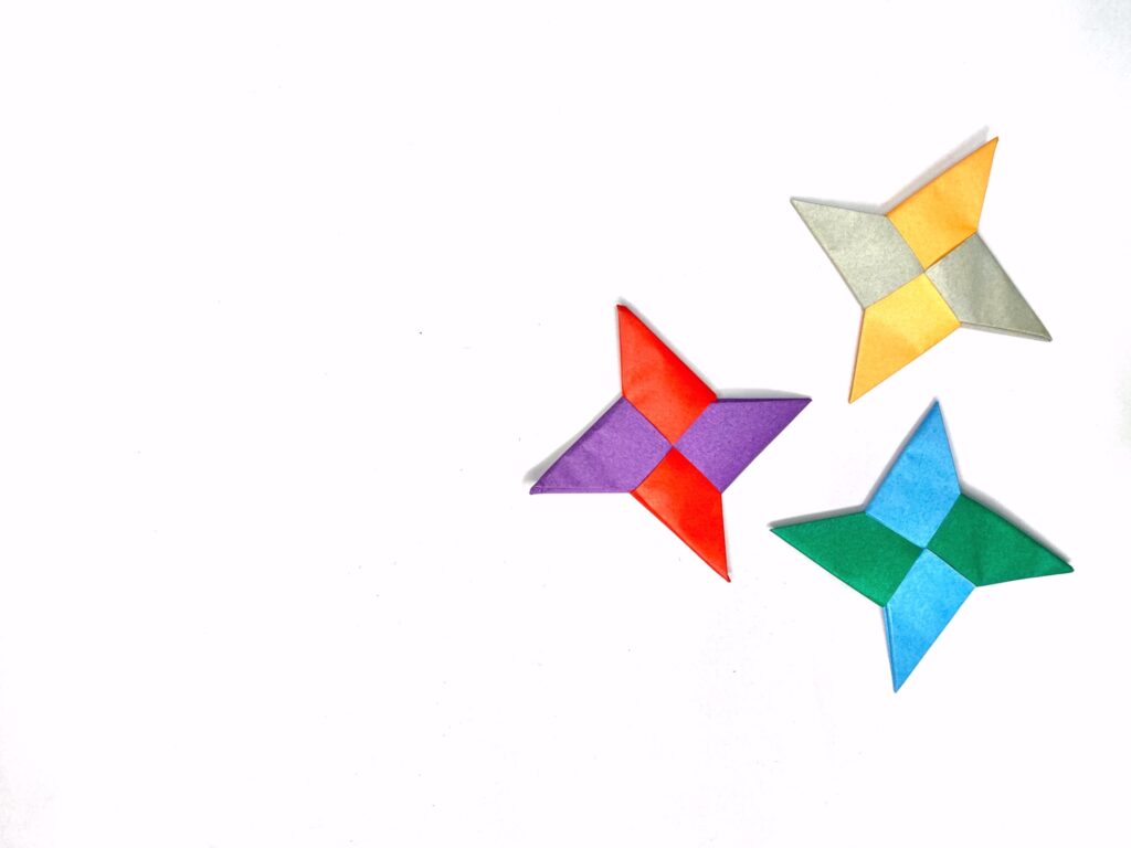 How to make an Origami Ninja Star easily (step-by-step photos) - The ...