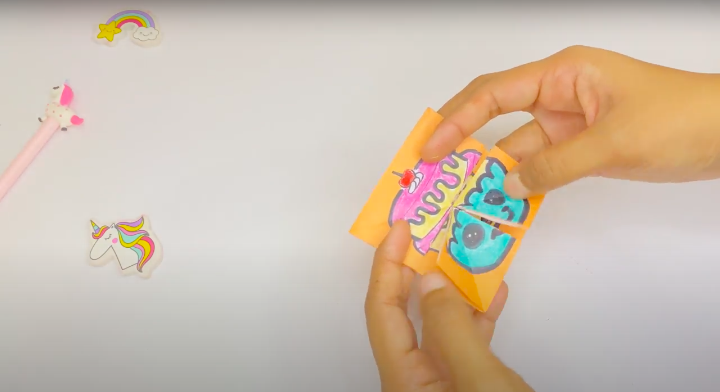 Easy Paper Puzzle Game for kids - The Purple Yarn