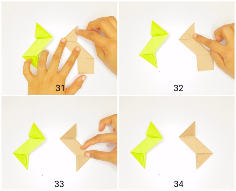 How to make an Origami Ninja Star easily (step-by-step photos) - The ...