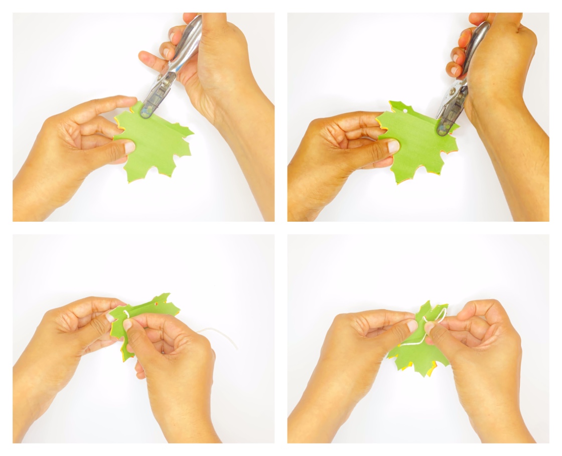 Easy fall leaf craft for kids (with free printable template) - The ...