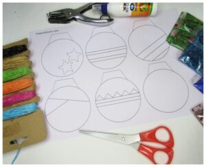 Paper jingle bell ornament craft for kids (step-by-step pictures) - The ...