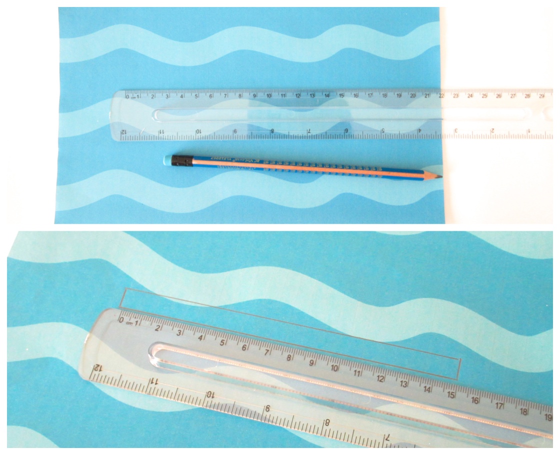 Easy Ocean craft idea for kids with free ocean template