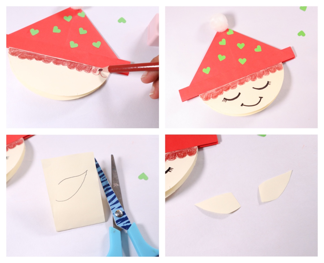 Christmas rocking elf man paper craft (step-by-step tutorial)