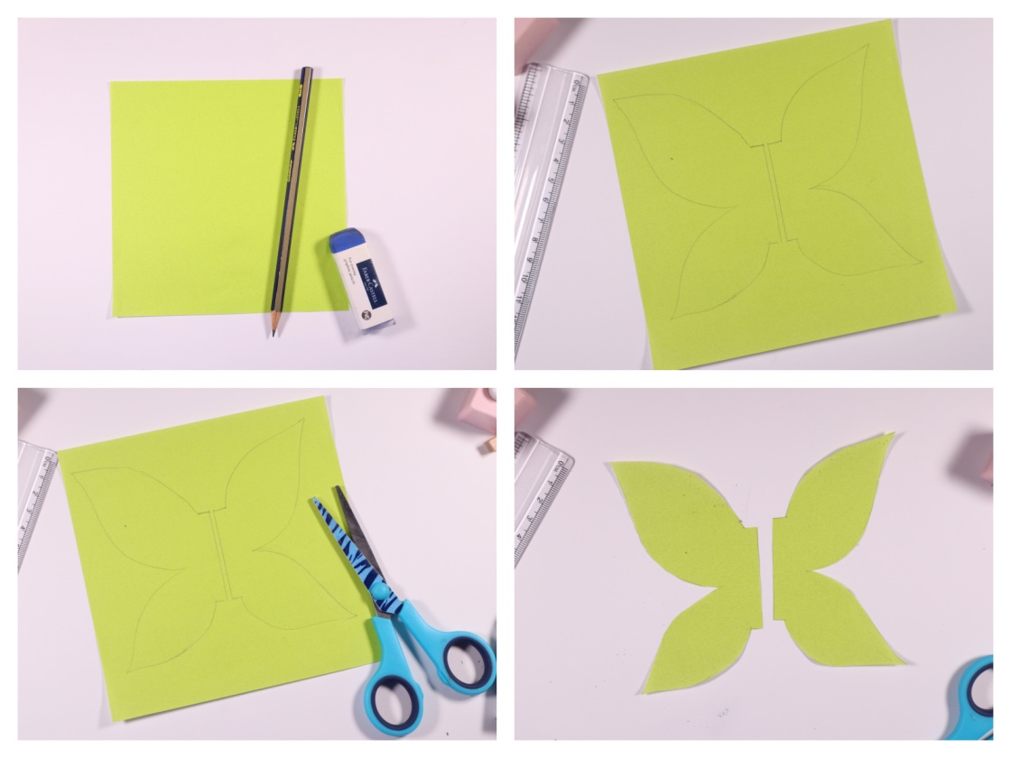 Back to school DIY butterfly pencil holder idea for kids - The Purple Yarn