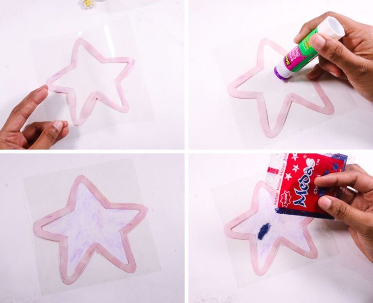 New Year's Wishing wand craft for kids - The Purple Yarn