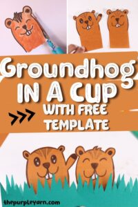 Easy Groundhog Day craft for preschoolers and Kindergarteners - The ...