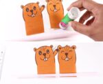 Groundhog Day Paper craft for Kids - The Purple Yarn