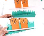 Groundhog Day Paper craft for Kids - The Purple Yarn