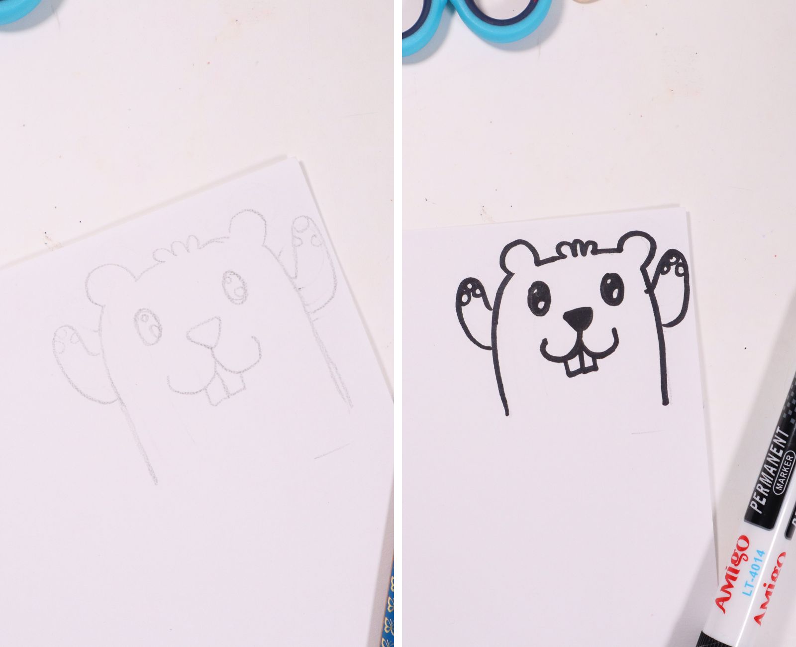 Easy Groundhog Day craft for preschoolers and Kindergarteners - The ...