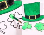Printable Leprechaun Hat craft for St. Patrick's Day - The Purple Yarn
