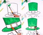 Printable Leprechaun Hat craft for St. Patrick's Day - The Purple Yarn